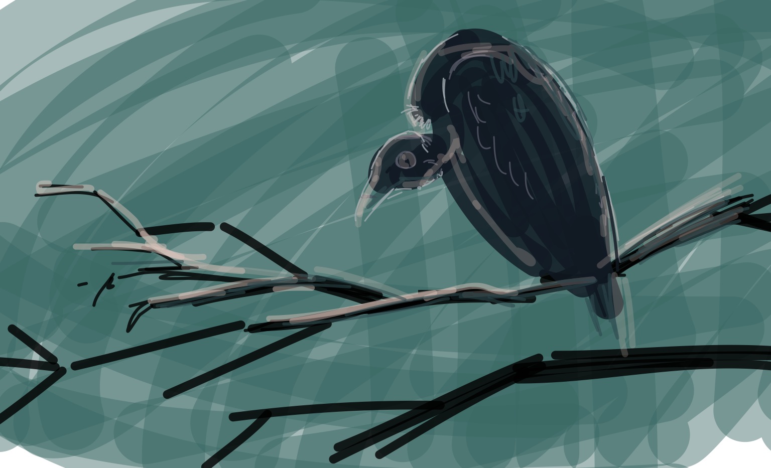 DigitalDrawer: "Waiting..." Creative Process