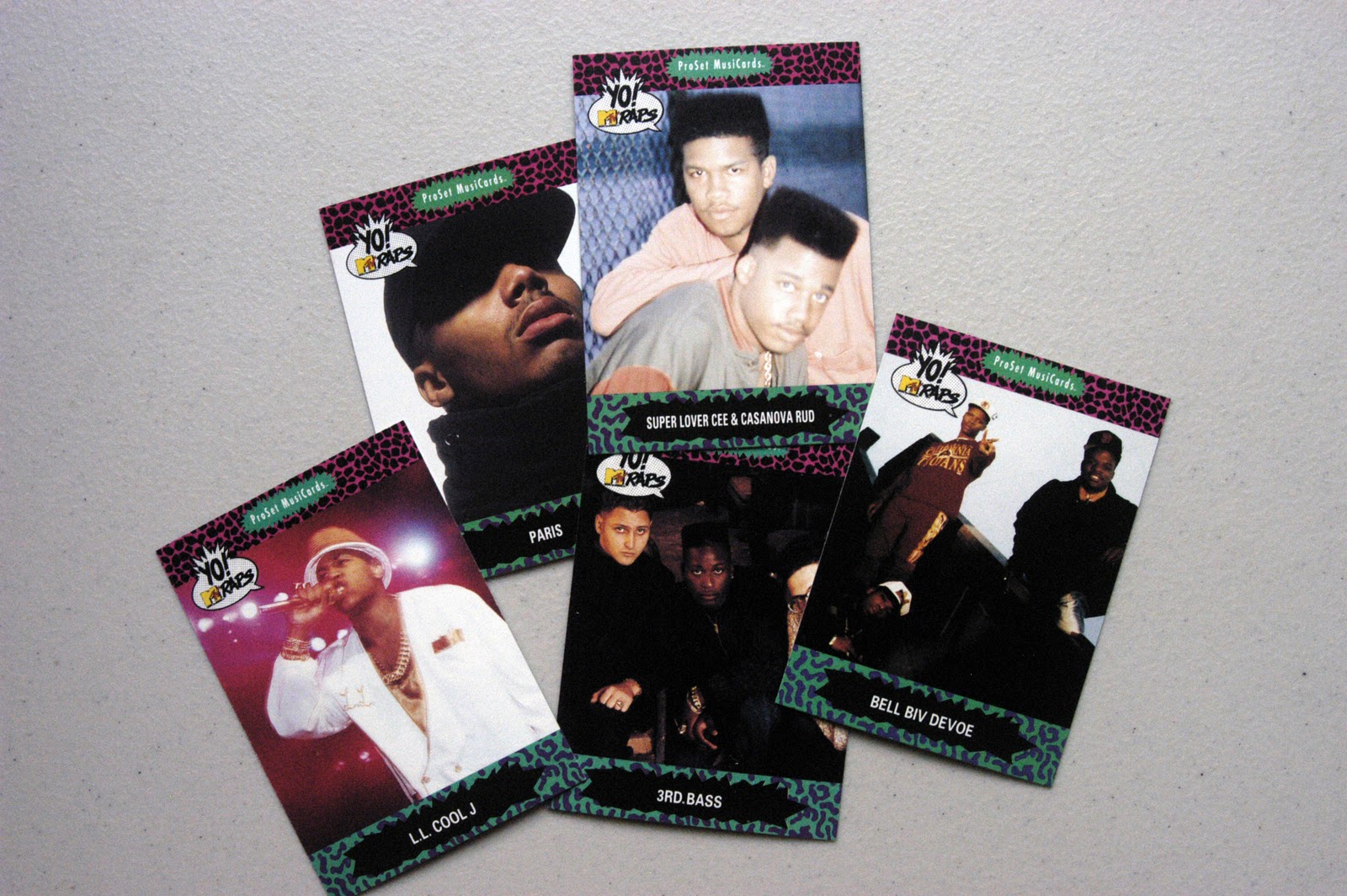 Things Is Cool: Yo! MTV Raps Trading Cards
