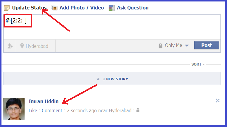 Hacking Tips And Tricks: Cool Facebook Status Tricks