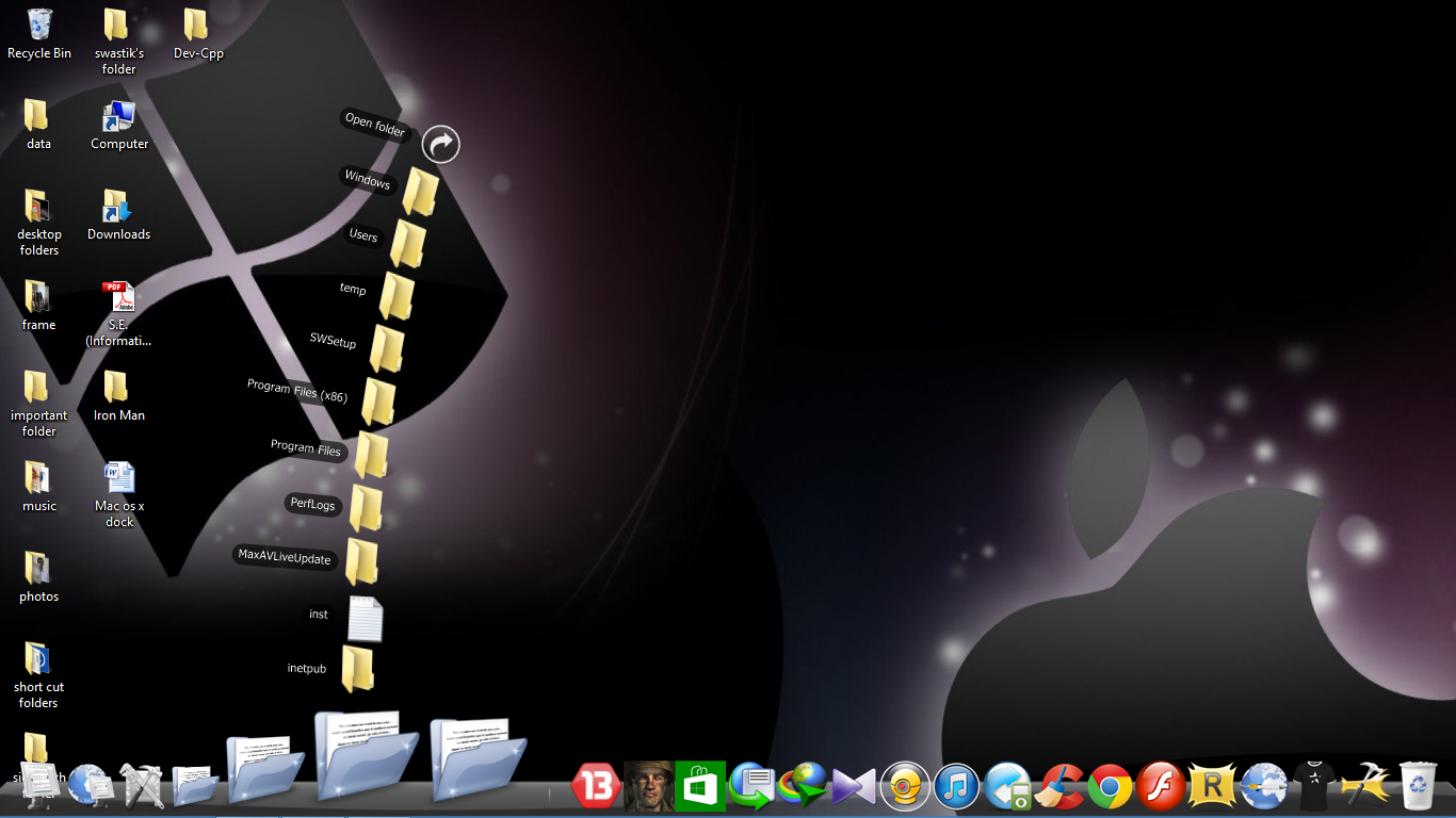 mac os x : mac os x dock