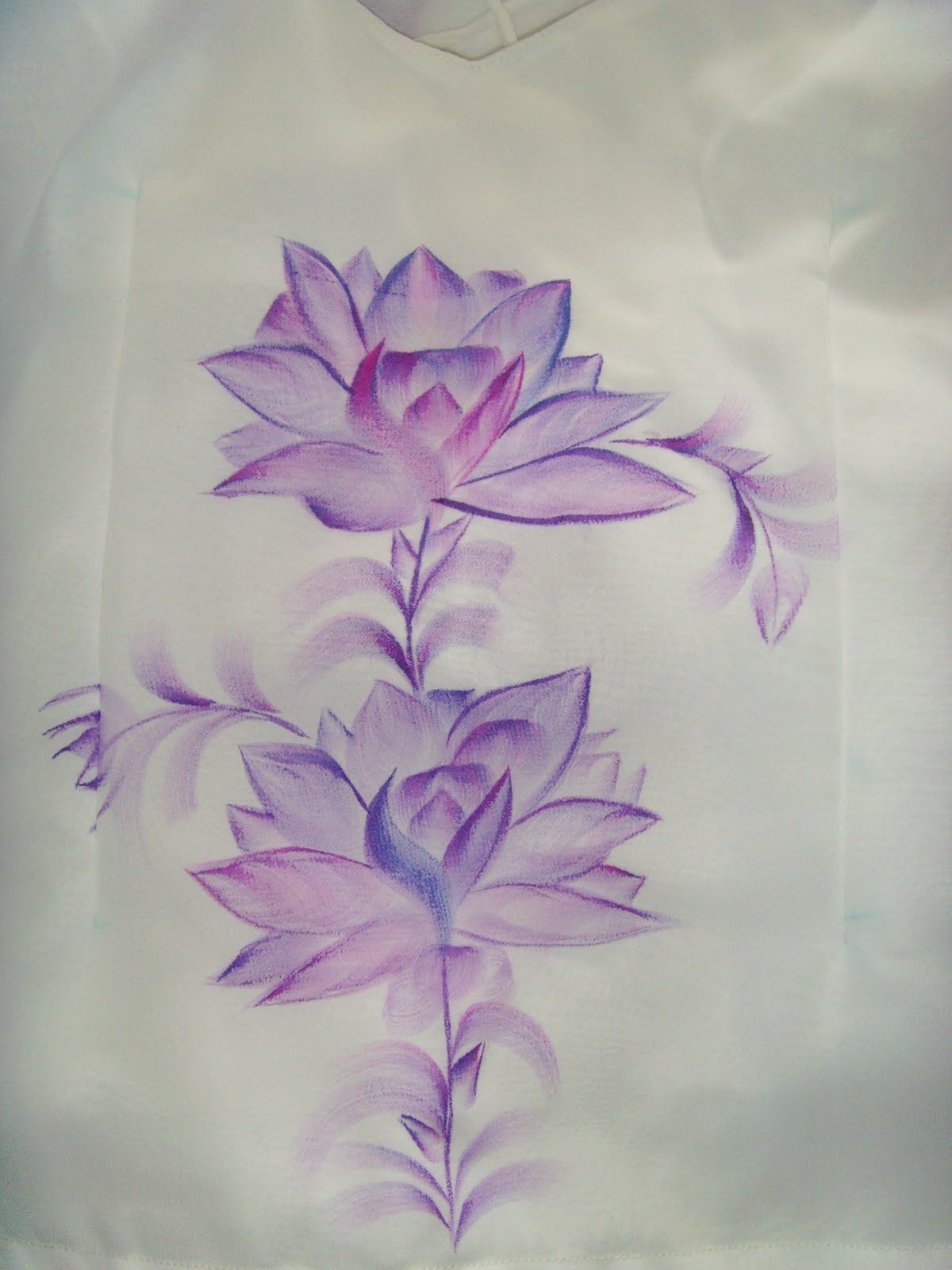 craft works: Free hand painting 1