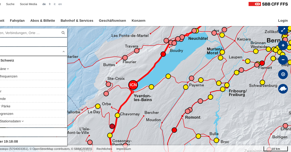 Stets unterwegs: SBB erweitert ihr Angebot zu Open Data
