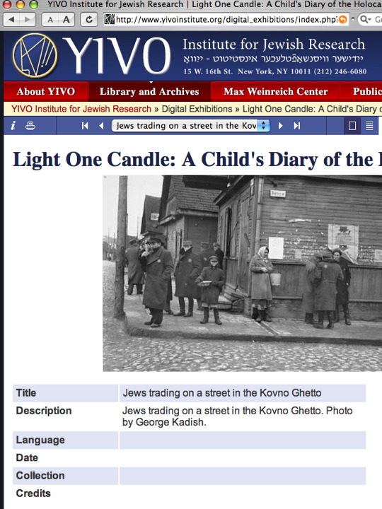 NAZI JERMAN: Pemalsuan Foto Bocah Holocaust