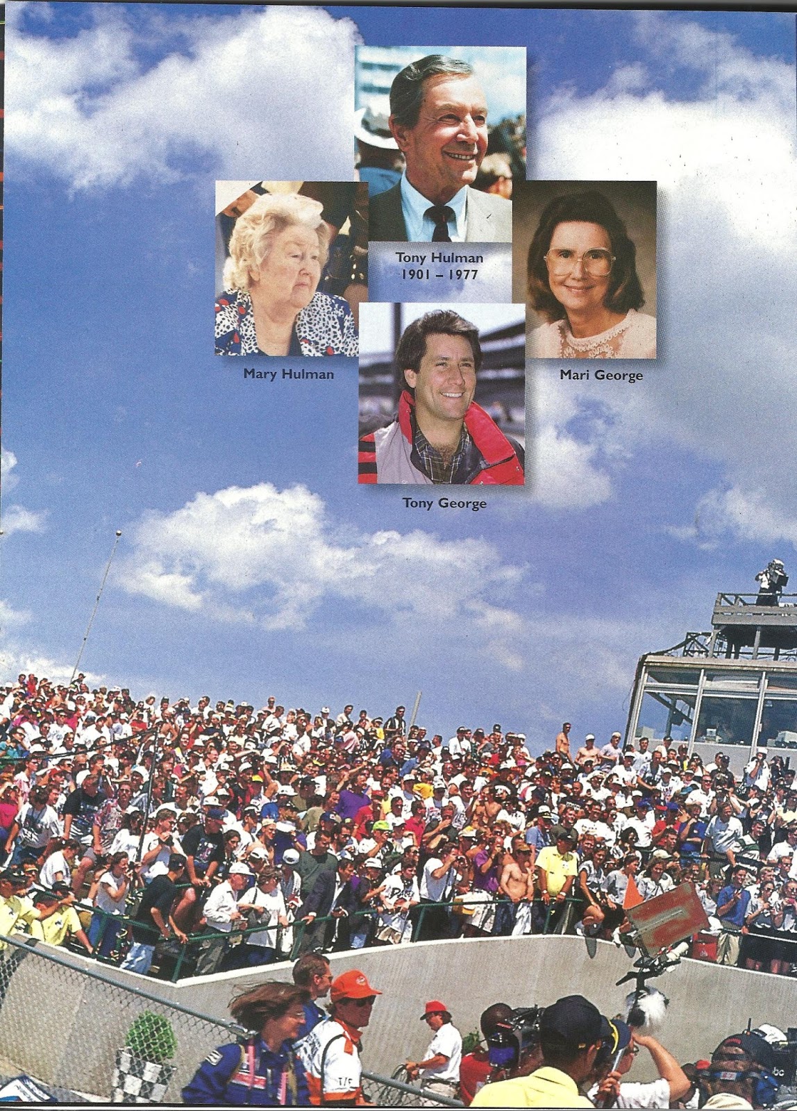 3-2-1 Indycar: 1996 Indianapolis 500 program