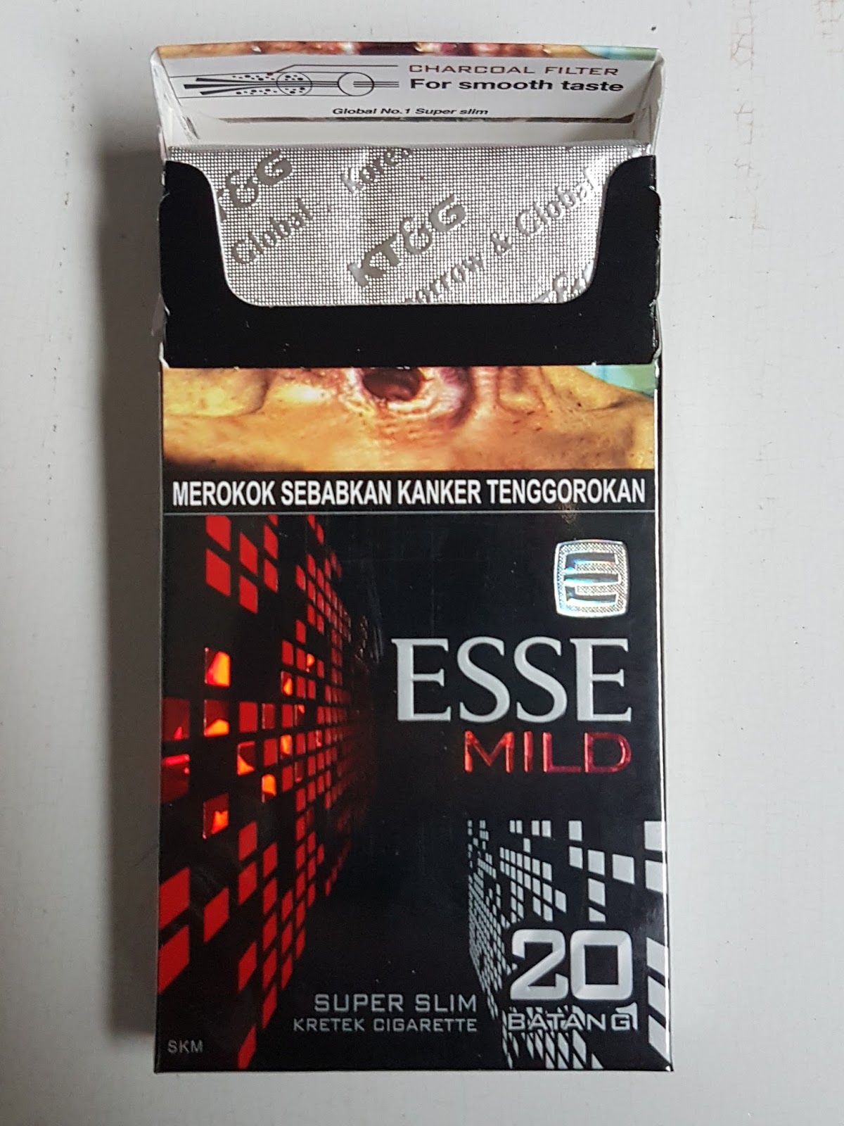 Esse Mild, SKM LTLN Superslims Pertama Dengan Charcoal Filter