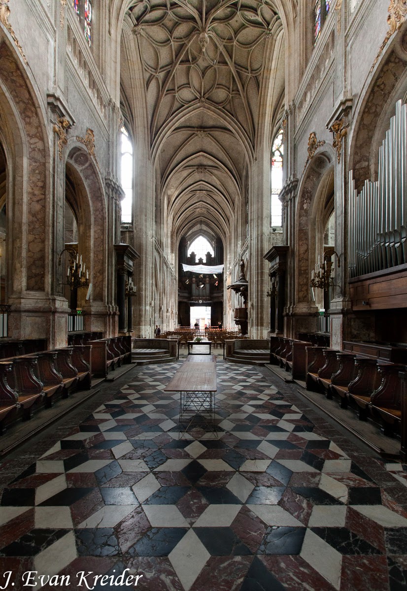 Kreider's Korner Photographs: Église Saint-Merry (Saint-Merri), Paris