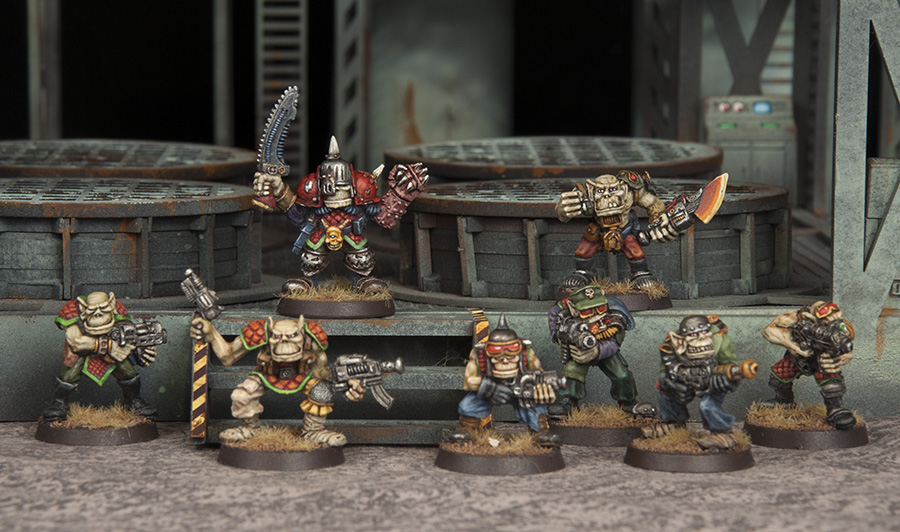 Dr. Mathias's Miniature Extravaganza: Rogue Trader Space Orks