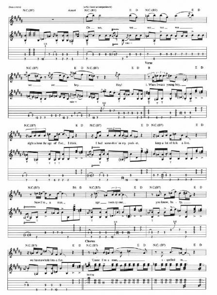 Jimi Hendrix - Mannish Boy | Partituras para Guitarra