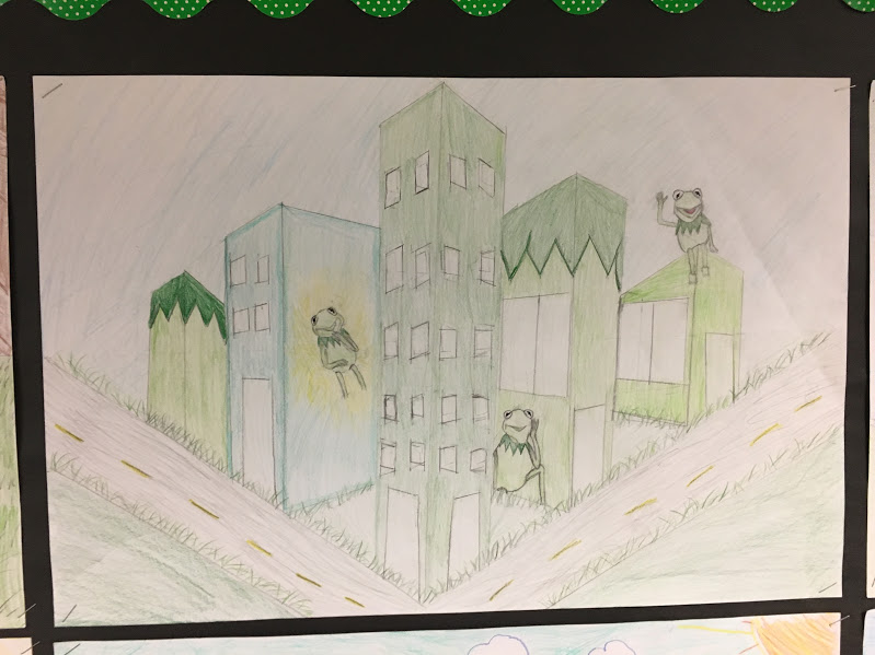 The Art Room At St.Elizabeth Parish School: 7th Grade: Two-Point ...