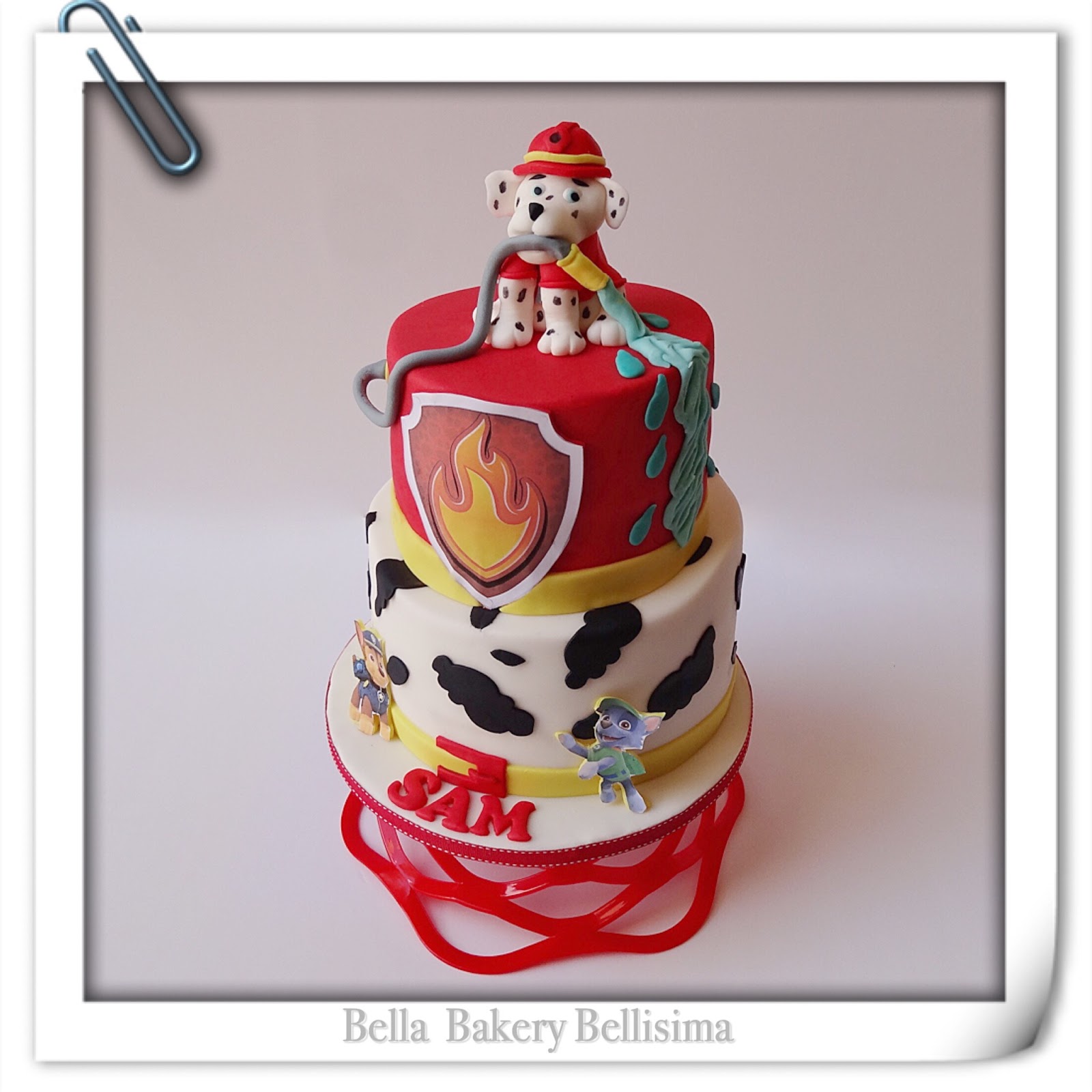 Paw Patrol Marshall Cake