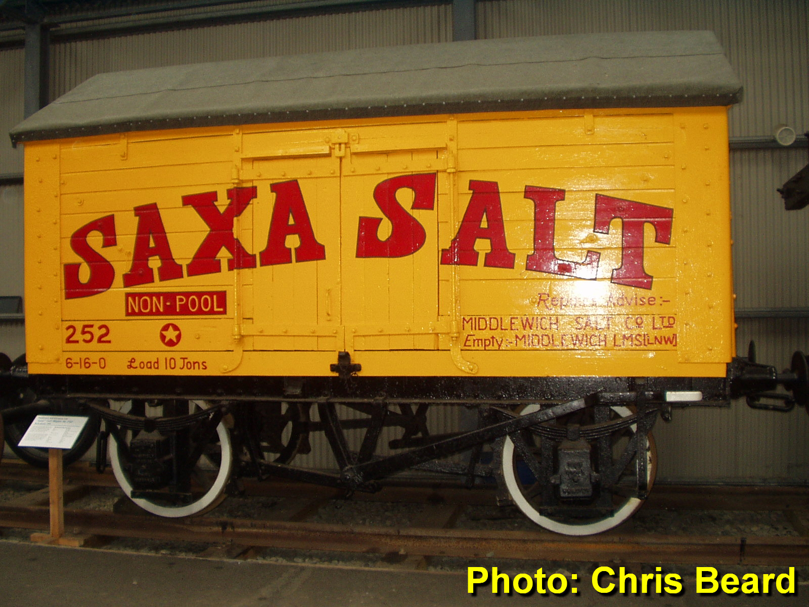 THE MIDDLEWICH DIARY: SAXA SALT WAGON - THE REAL THING