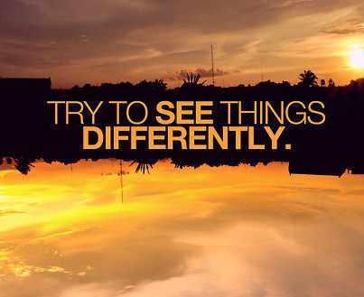 Try To See Things Differently | Letter a Studio