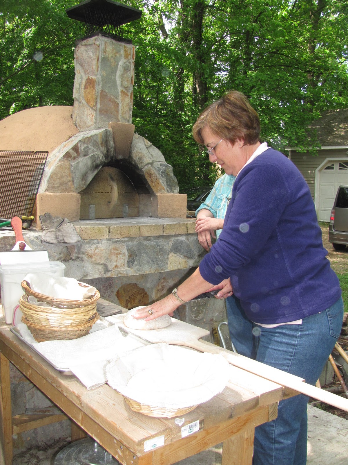 Homesteading on the Homefront: Baking in a Wood-Fired Oven