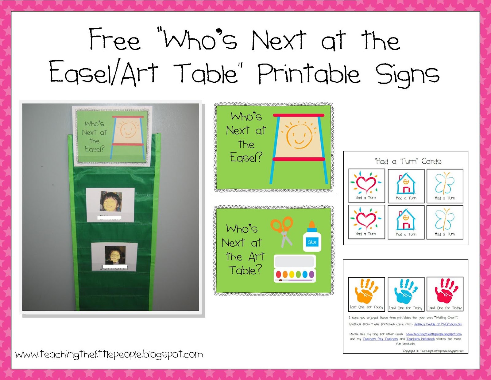 Teaching The Little People: My Thirty-Cent "Who's Next" Chart and a ...