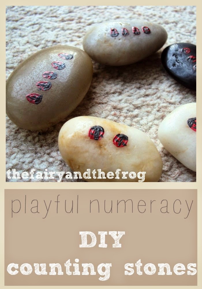 The fairy and the frog: Counting pebbles, playful numeracy