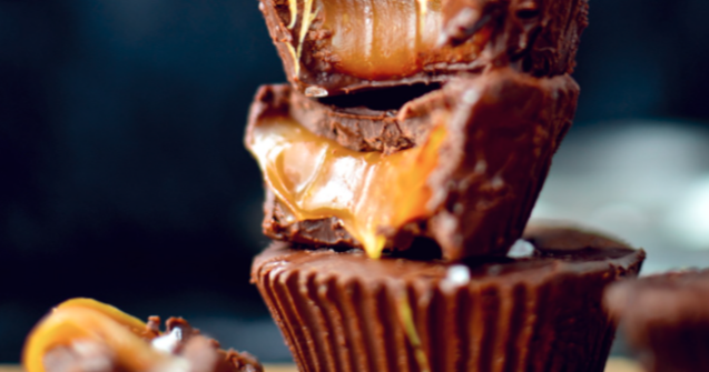Yammie's Glutenfreedom: Salted Caramel Cups
