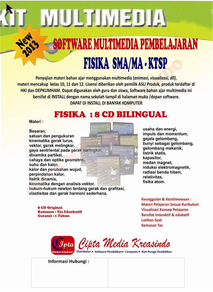 CD INTERAKTIF MULTIMEDIA SD/MI, SMP/MTs, SMA/MA: Januari 2013