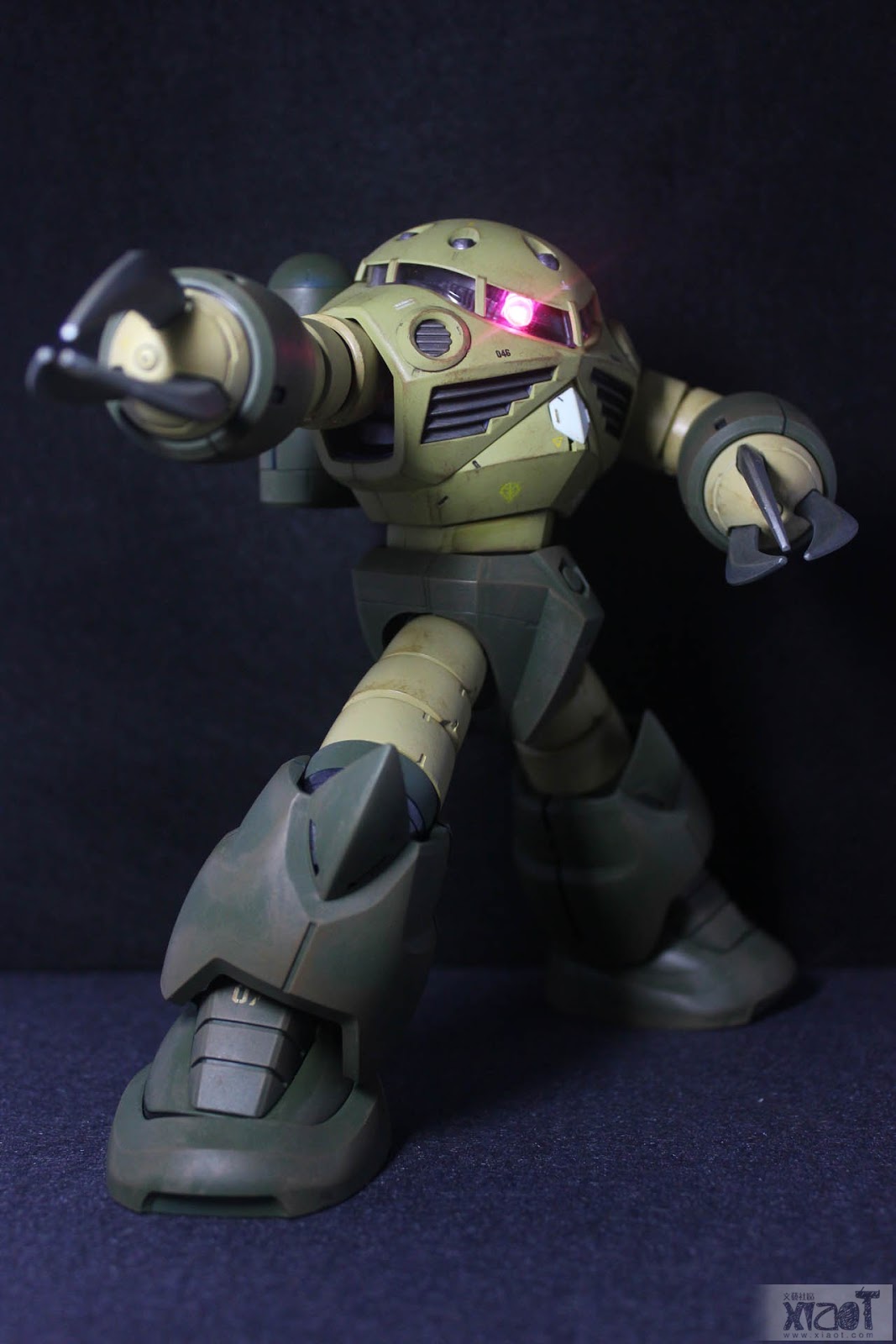 GUNDAM GUY: MG 1/100 MSM-07 Z'Gok - Painted Build with LED