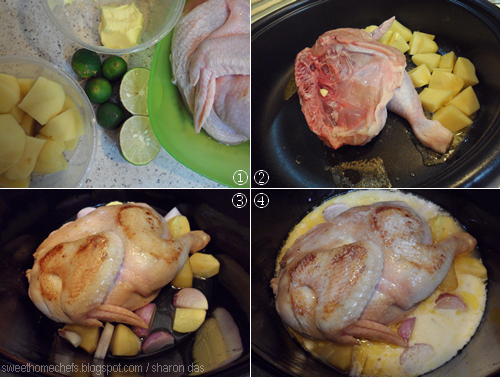 Sweet Home-Chefs: Curdled Milk Chicken (Slow-Cooker)