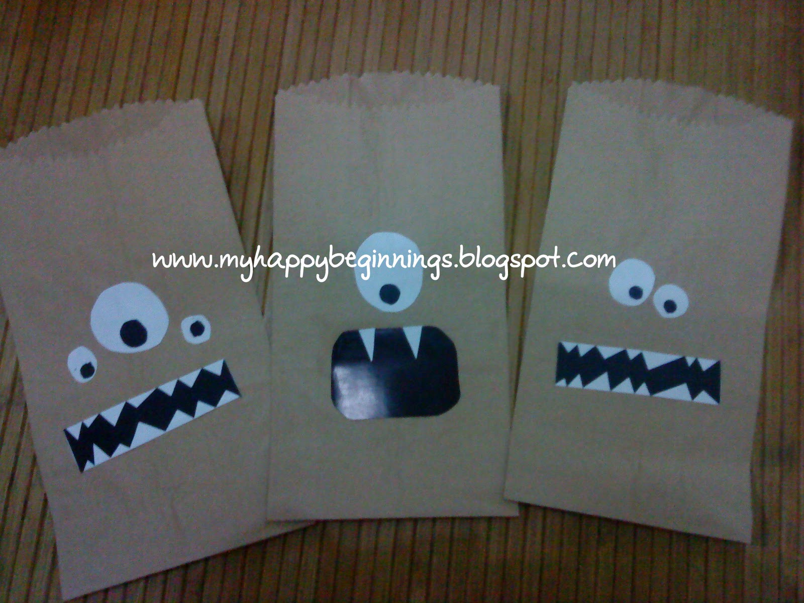 My Happy Beginnings: DIY Party Loot Bag