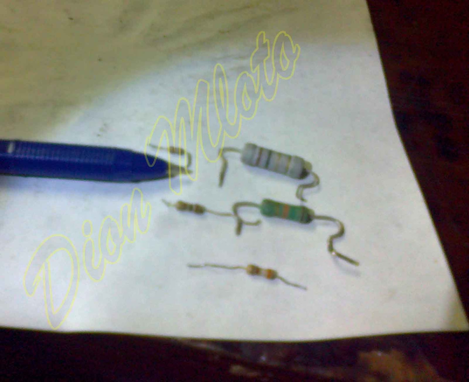 Resistor Atau Tahanan Adalah - Komponen Elektronika | Dion Mloto