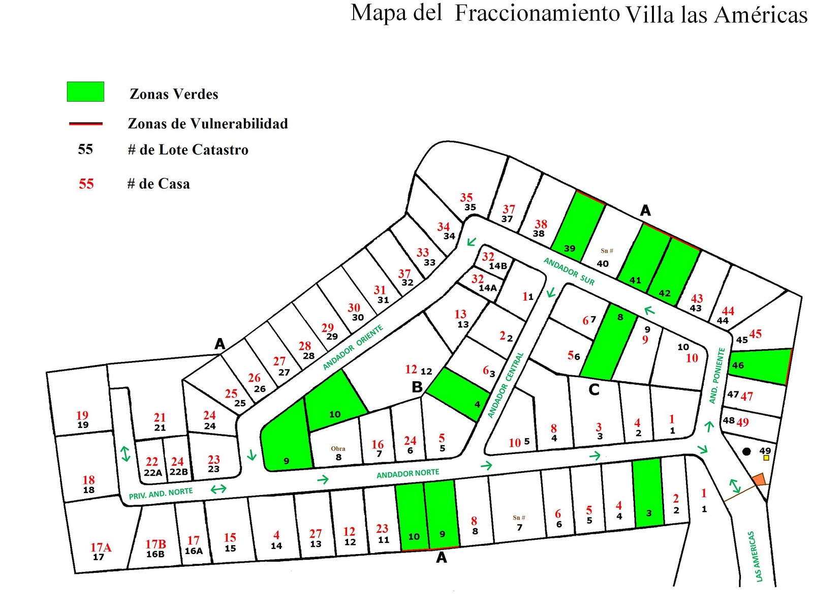 Fraccionamiento Villa las Américas: DOCUMENTOS