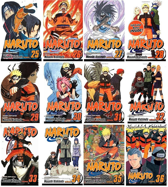 All Naruto Volume Covers: Which one looks the most appealing to you?