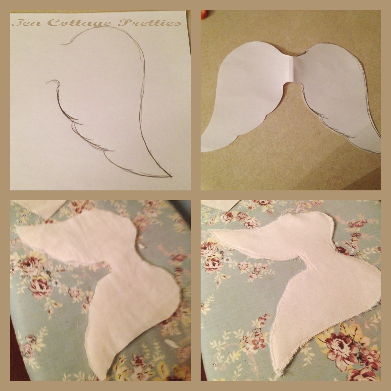 Tea Cottage Pretties: ANGEL WINGS AND BRITISH THINGS