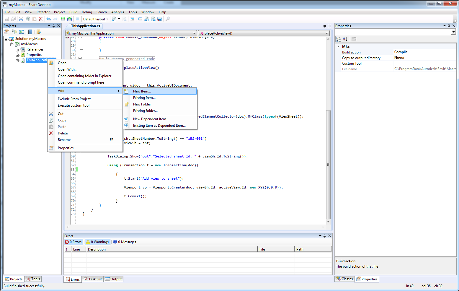 From Dynamo to Macro to External Commands