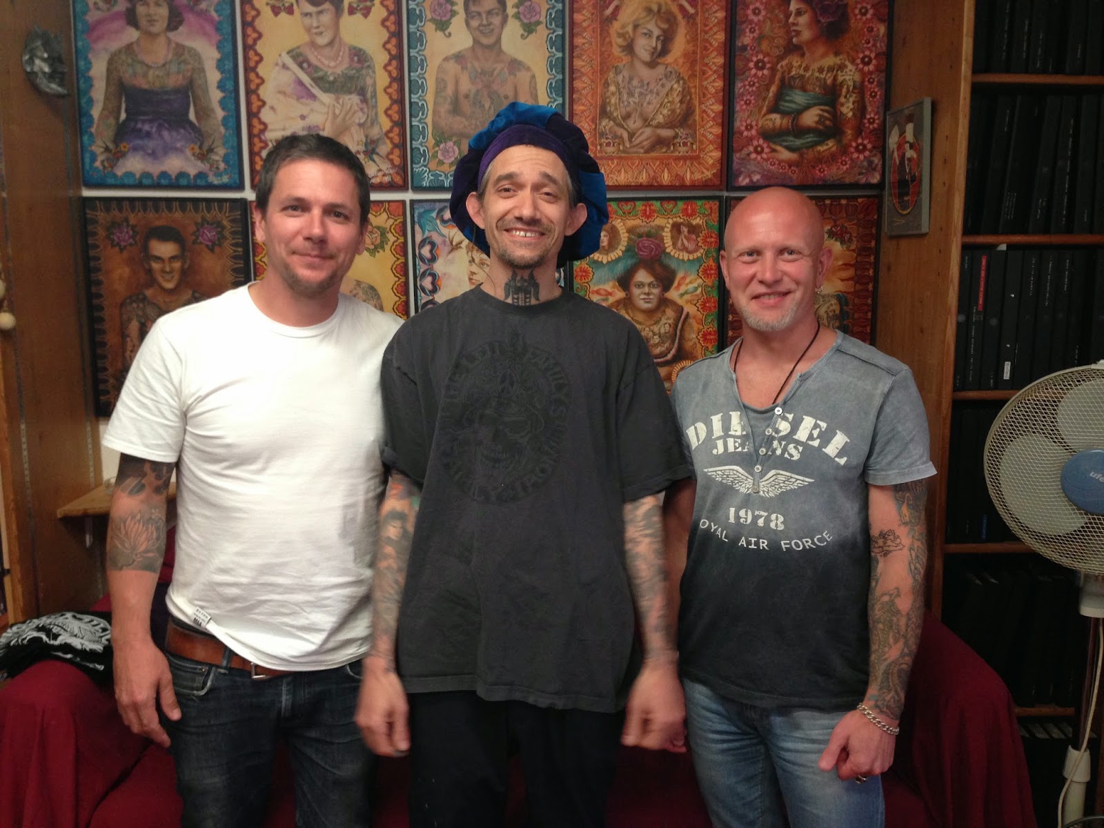 Körperkunst Tattoo Blog: Zu Besuch bei Filip Leu und der Family Iron.