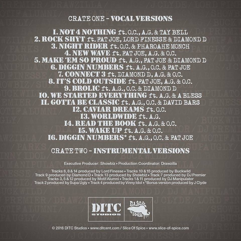 HipHop-TheGoldenEra: D.I.T.C. - Studios Deluxe Edition (CD) - 2016