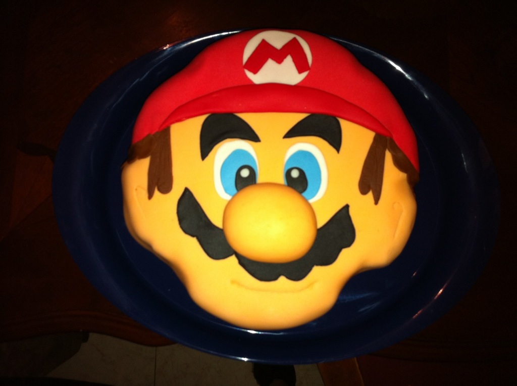 Cake ♥ Lovers: Mario Bros Face