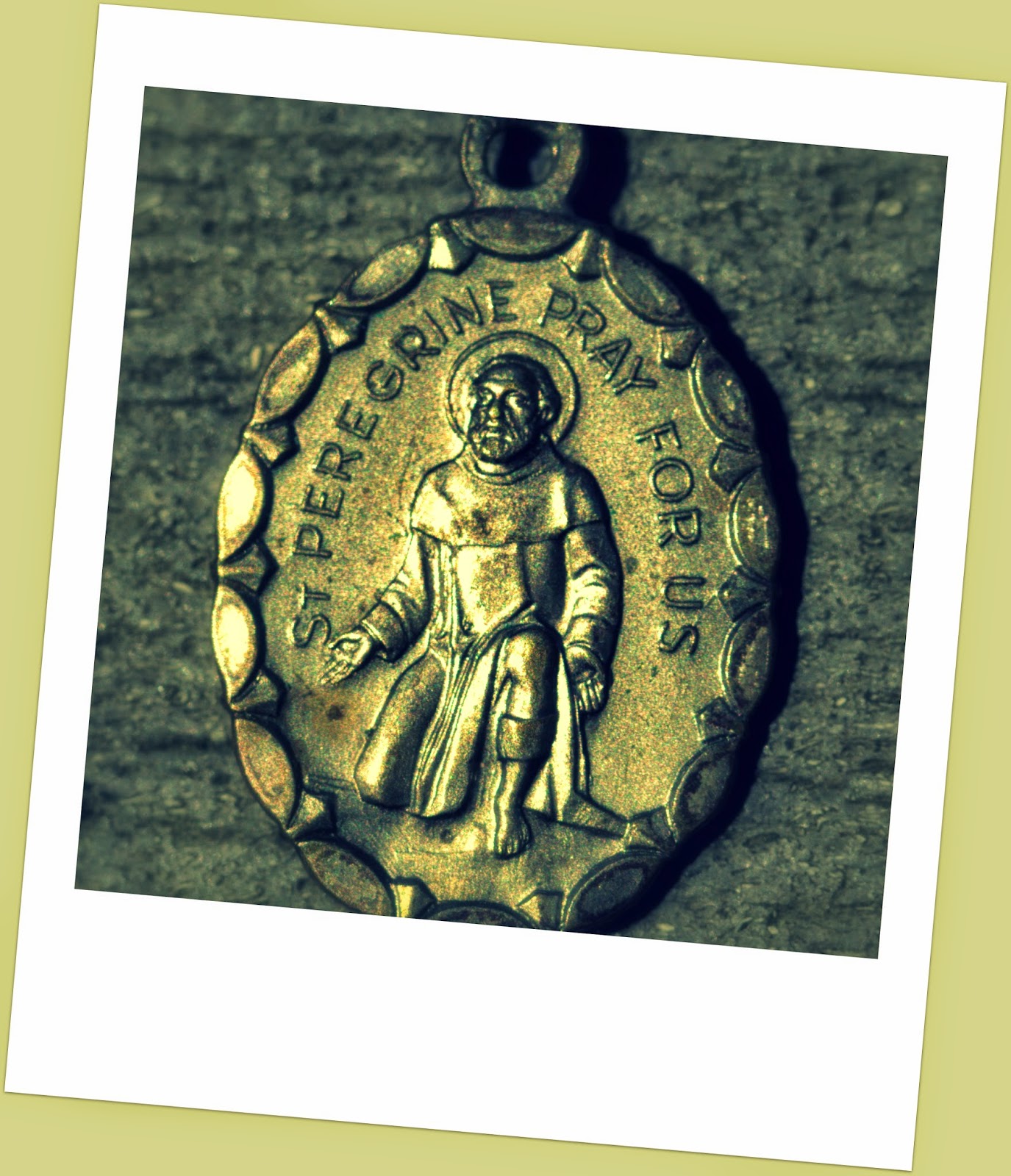 The Saint Painter : St Peregrine. The Patron Saint for Those With Cancer