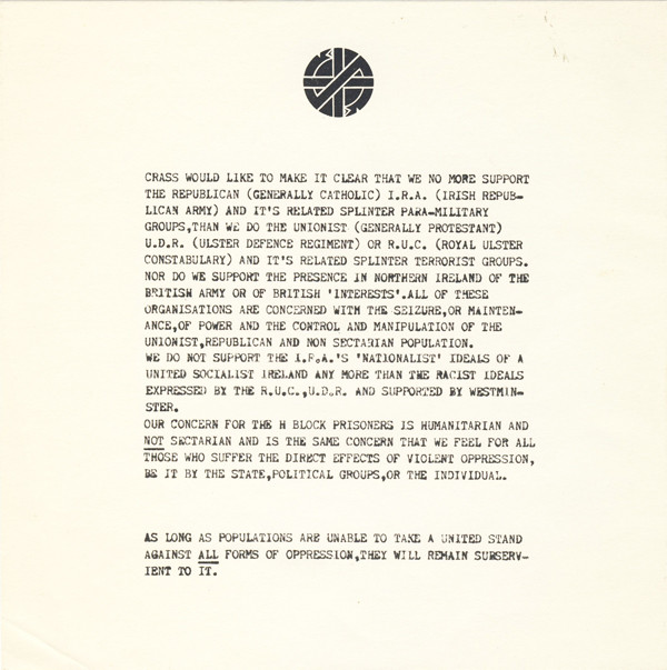 WET DREAMS: HIT PARADE - BAD NEWS (CRASS RECORDS – 221984/12, VINYL 7 ...