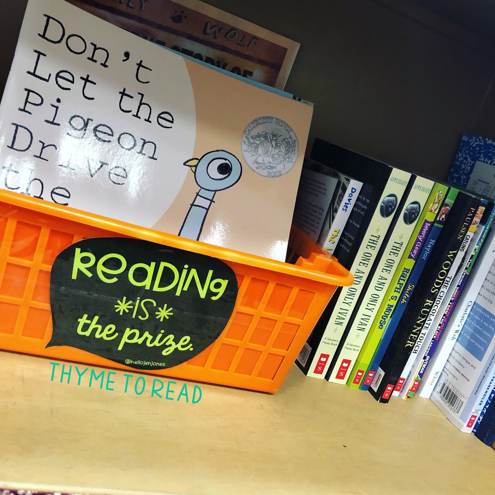 Reinvent Your Prize Box Now - Reading is the Prize | Thyme To Read