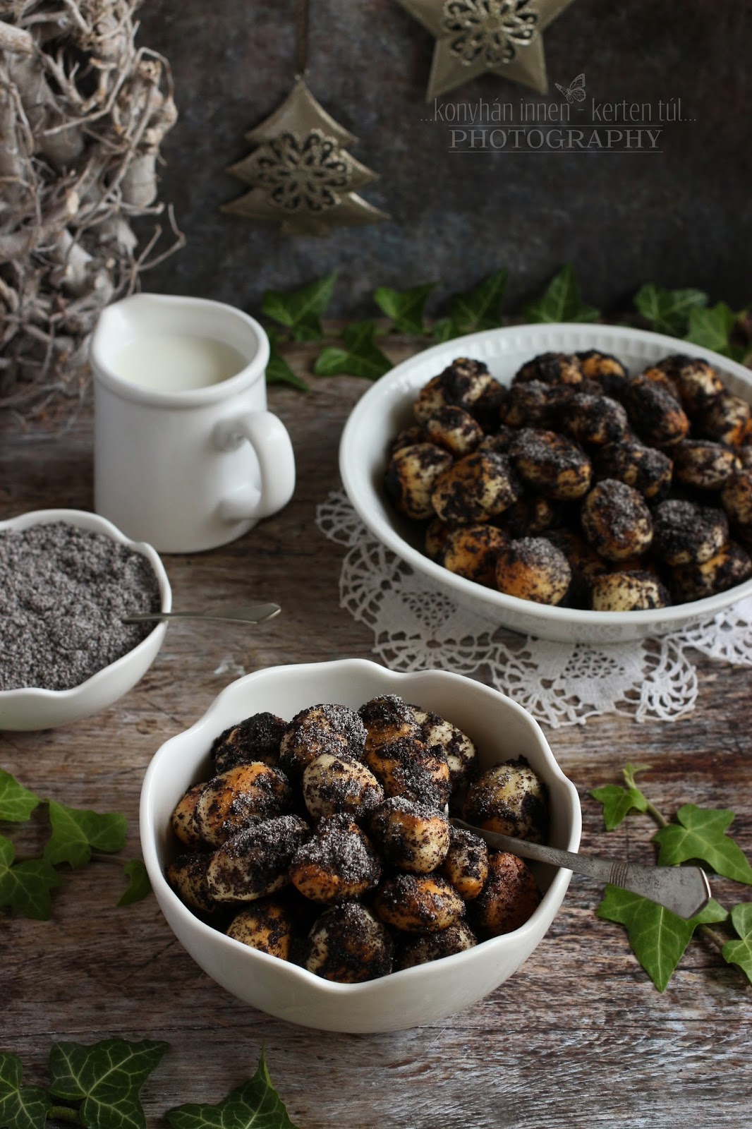 ...konyhán innen - kerten túl...: Bobalki - Szlovák mákos "gombóc"
