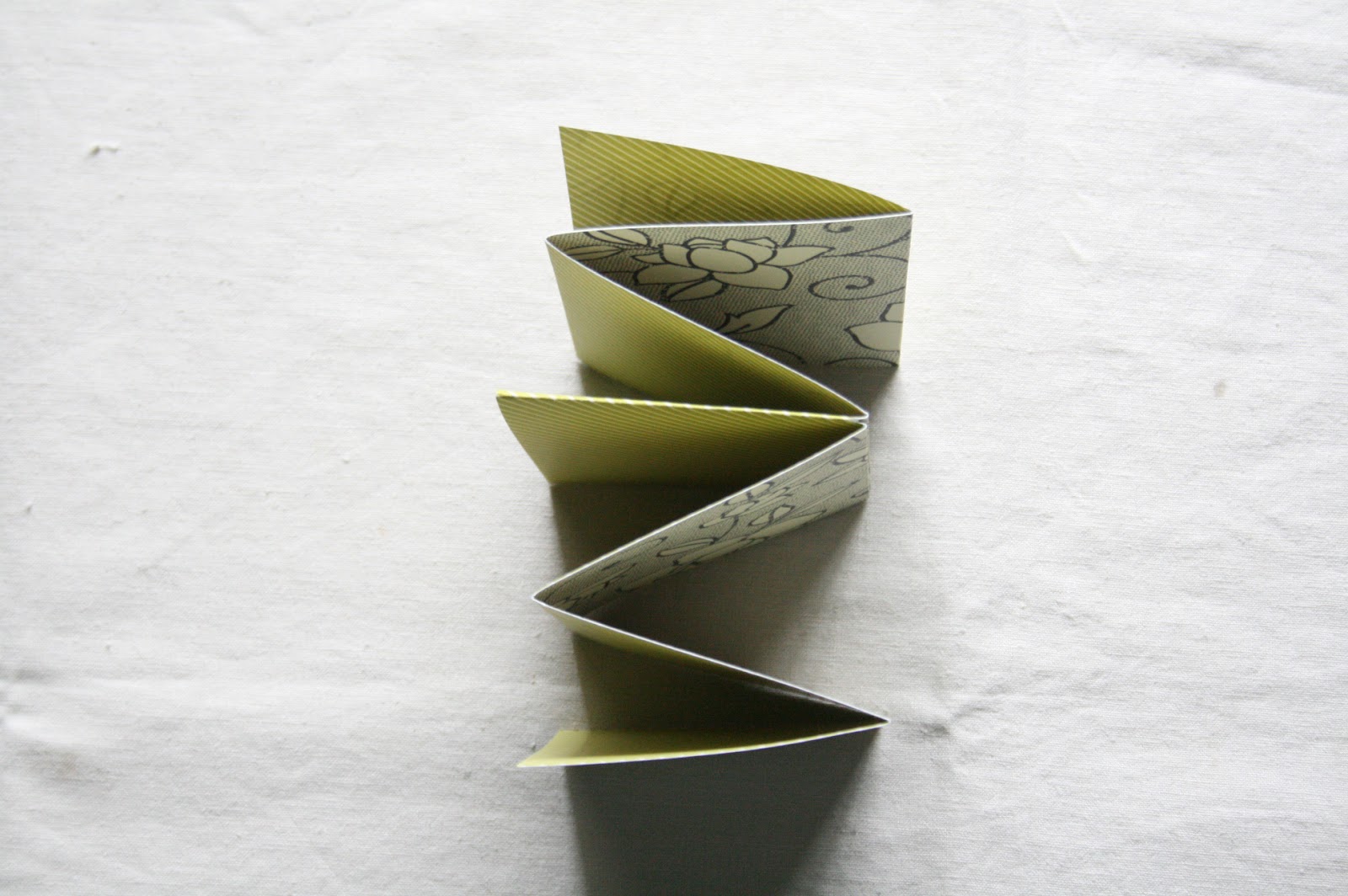 The Creative Place: DIY :: Mini Album from One Sheet of Paper