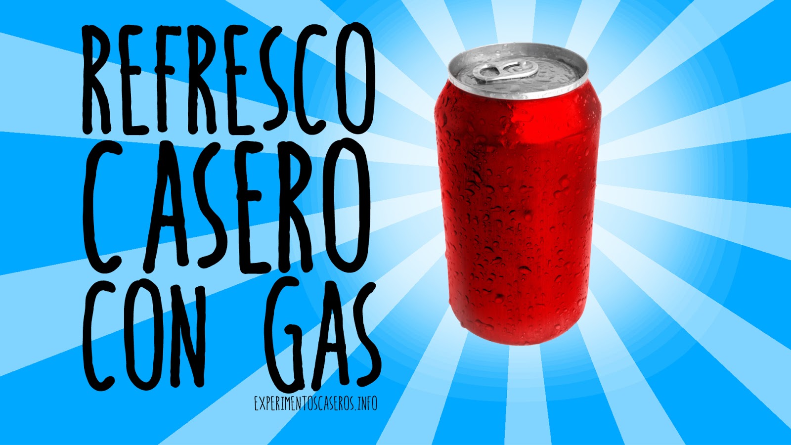 refresco con gas casero