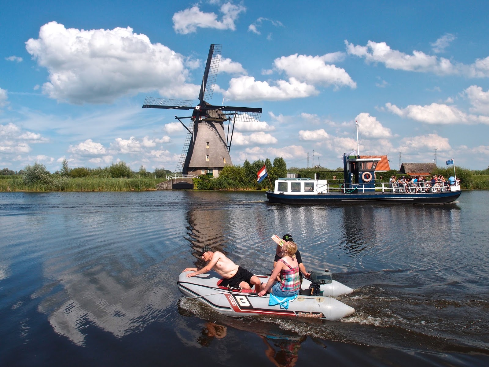 The Windmills of Kinderdijk | The Backpack Blues