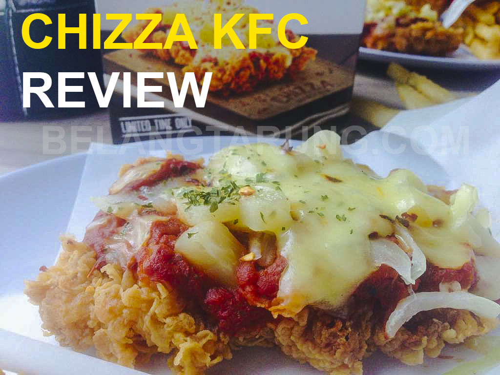 Chizza KFC Rasa Gabungan Burger Zinger dan Pizza Itali