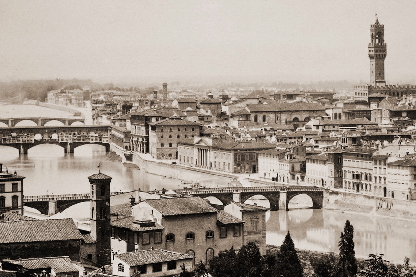 Antique and Classic Photographic Images: Firenze (Florence) 1887