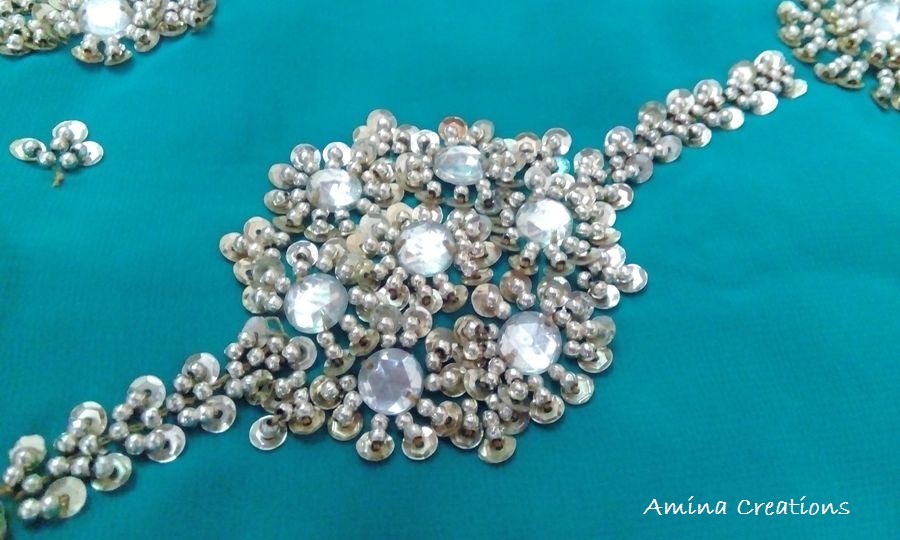 AMINA CREATIONS: MOTI CHAMKI AND STONE EMBROIDERY DESIGNS