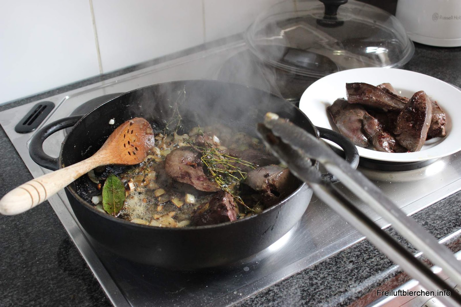 Freiluftbierchen: Impala-Liver paté