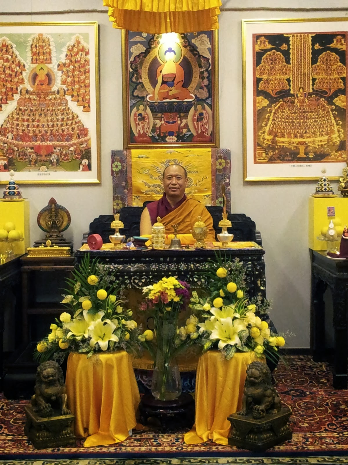 BLOG BIOGRAFIA LAMA TENZING TAMDING