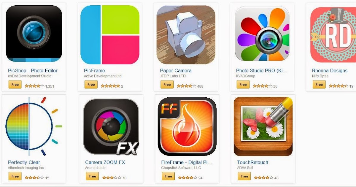 Amazon Free App: 9 apps de fotos/imagens totalmente grátis ~ Apps do ...