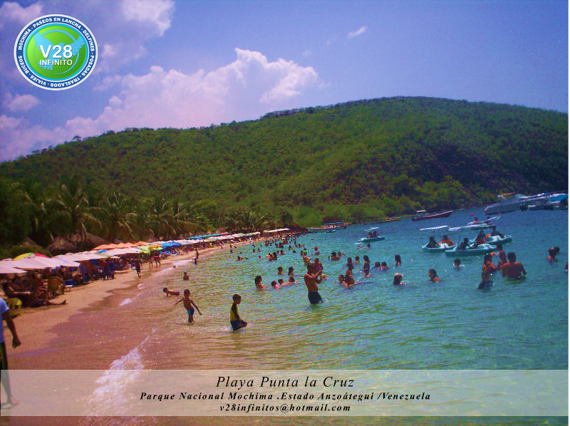 Playa punta la cruz Mochima