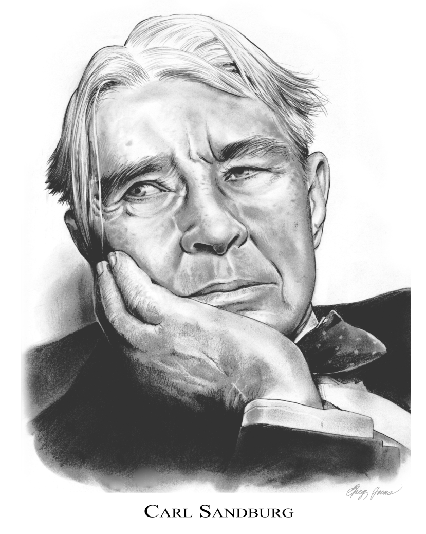 Sketch of the Day: Carl Sandburg