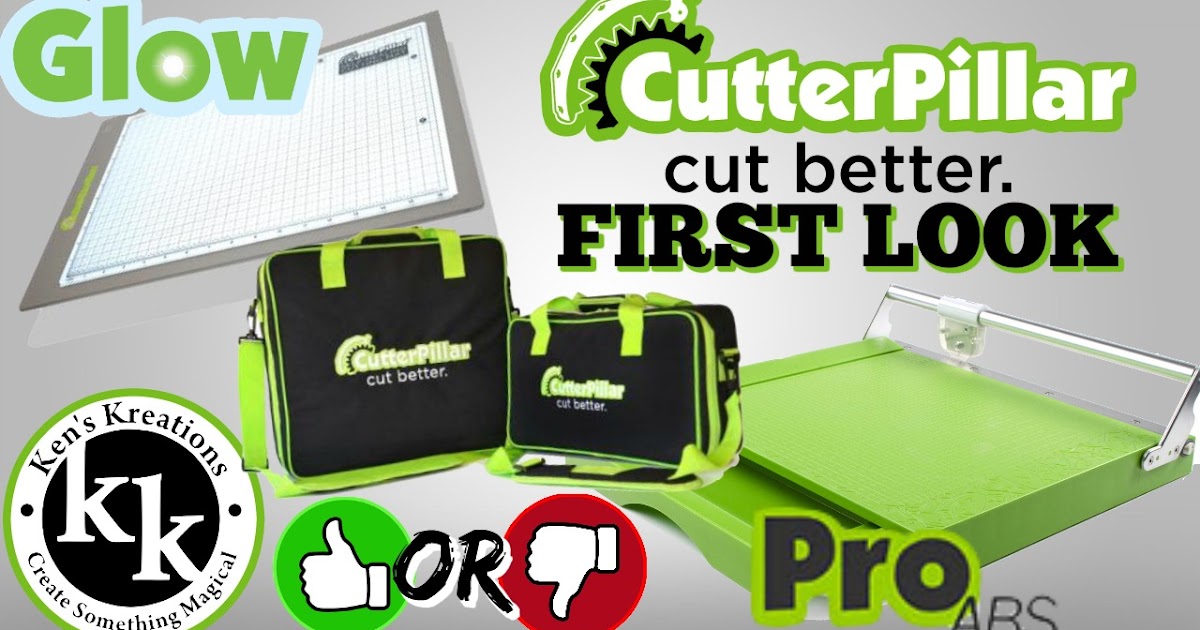 CUTTERPILLAR PRO AND GLOW FIRST LOOK | Ken's Kreations