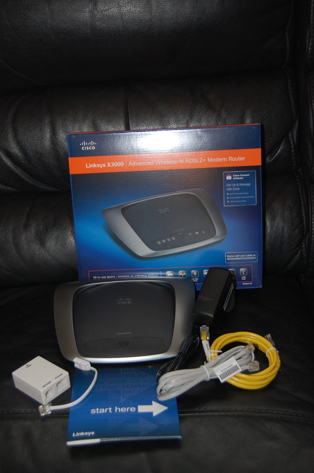 Linksys X3000 Router Review - My Three and Me