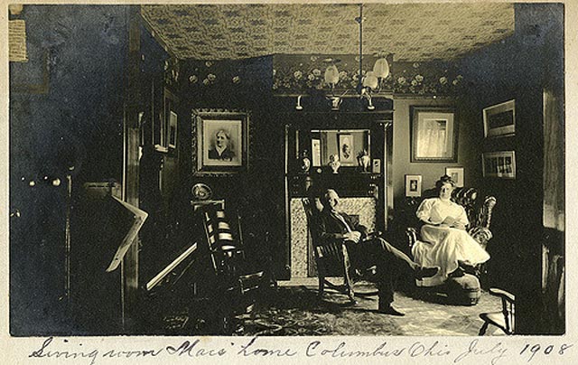 Victorian-Edwardian Living Room: 36 Interesting Vintage Pictures Show ...